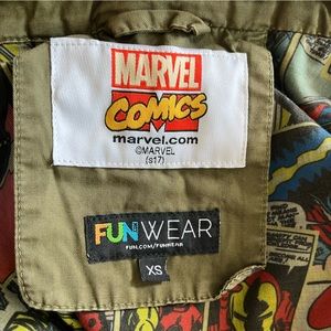 Funwear | Jackets & Coats | Marvel Comics Avengers Jacket | Poshmark